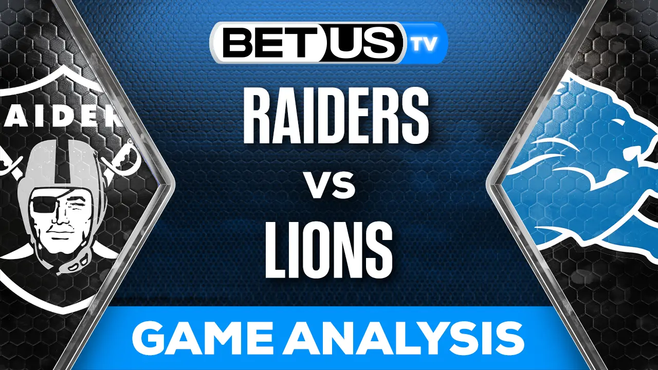 Preview & Picks: Raiders vs Lions 10/30/2023